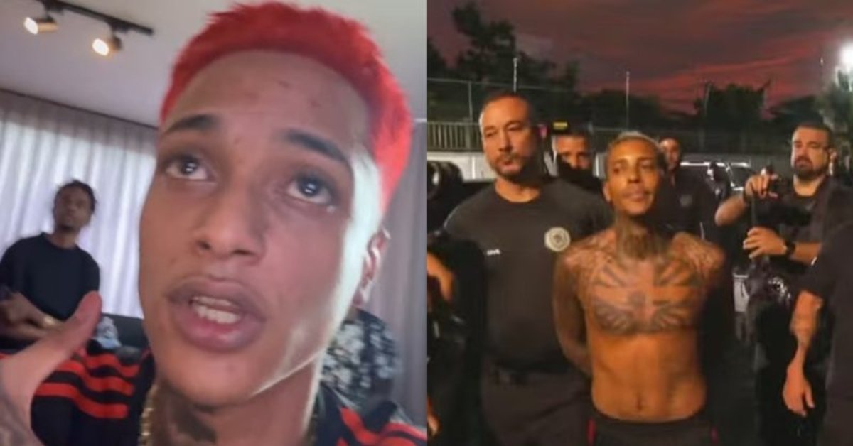 Oruam se revolta e sai em defesa de MC Poze após prisão: ‘O Estado gosta de envergonhar nós’